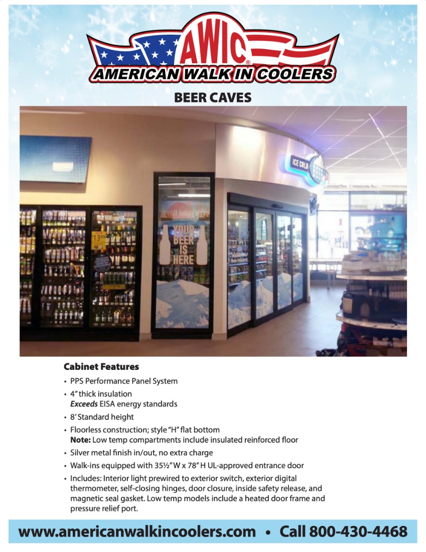 Beer Cave | Walk In Beer Fridge | American Walk In Coolers